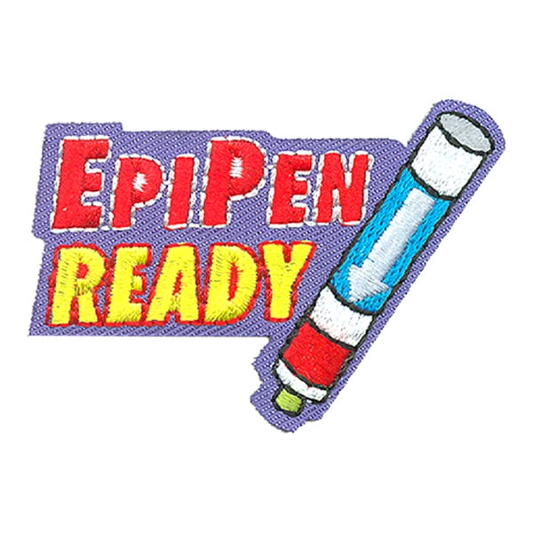 12 pieces 2" Custom Activity Scouts Applique Fun Patches - Epi Pen ...