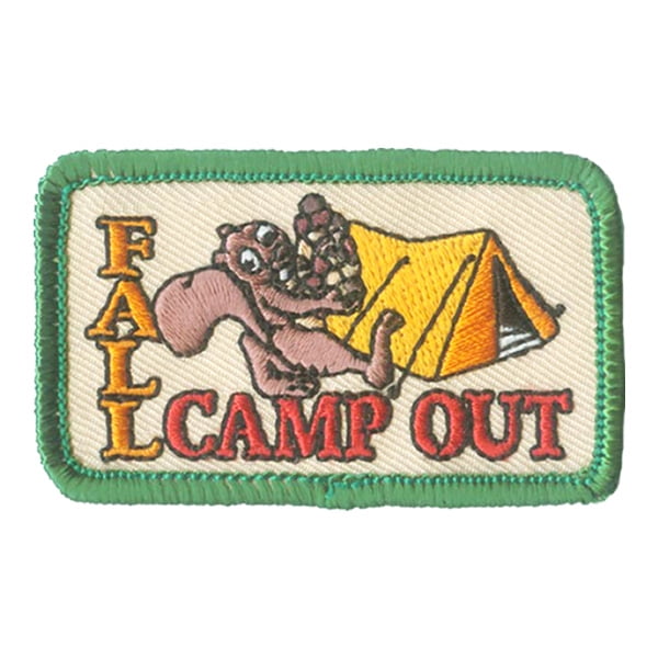 12 pieces 2" Custom Activity Scouts Applique Fun Patches - Fall Camp ...