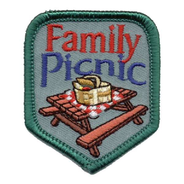 12 pieces 2" Custom Activity Scouts Applique Fun Patches - Family ...