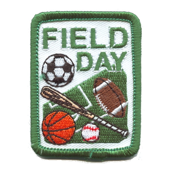 12 pieces 2" Custom Activity Scouts Applique Fun Patches - Field Day Patch - Walmart.com