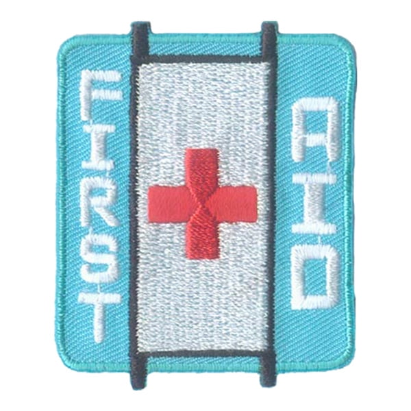 12 pieces 2" Custom Activity Scouts Applique Fun Patches - First Aid ...