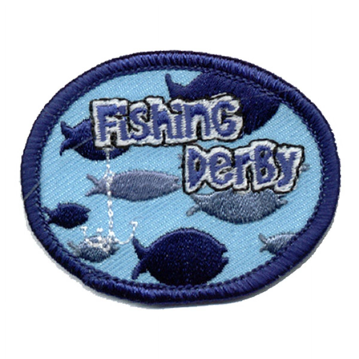 12 pieces 2" Custom Activity Scouts Applique Fun Patches - Fishing ...