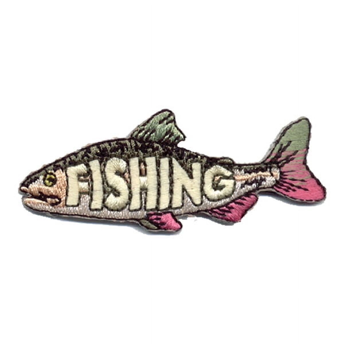 12 pieces 2" Custom Activity Scouts Applique Fun Patches - Fishing ...
