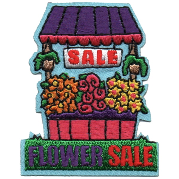 12 pieces 2" Custom Activity Scouts Applique Fun Patches - Flower Sale ...