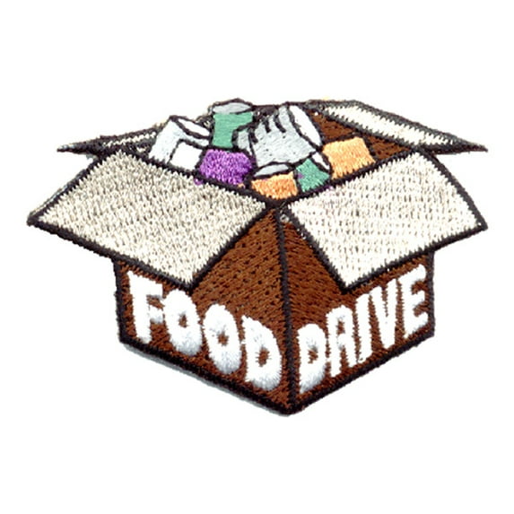 12 pieces 2" Custom Activity Scouts Applique Fun Patches - Food Drive ...