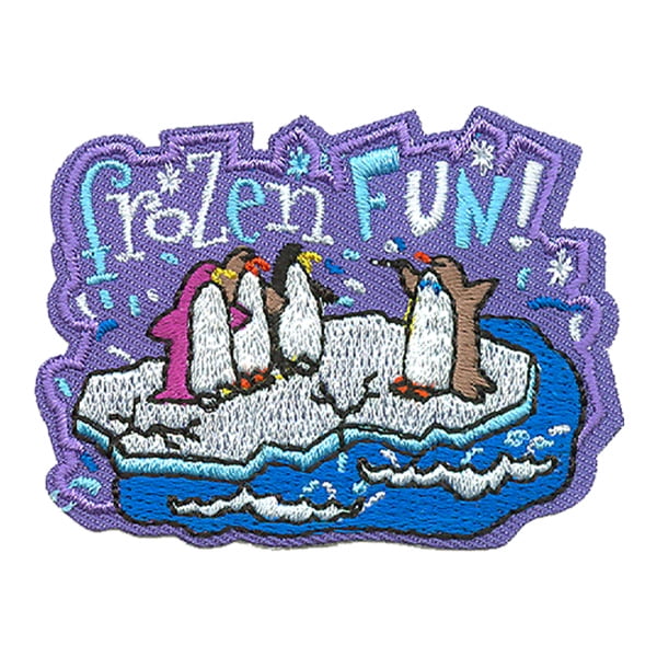 12 pieces 2" Custom Activity Scouts Applique Fun Patches - Frozen Fun ...