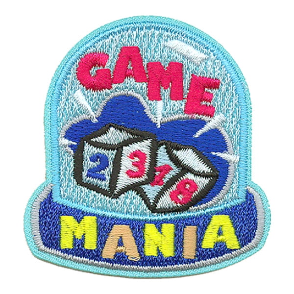12 pieces 2" Custom Activity Scouts Applique Fun Patches - Game Mania ...
