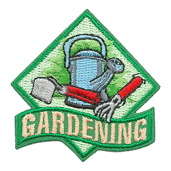 12 pieces 2" Custom Activity Scouts Applique Fun Patches - Gardening ...