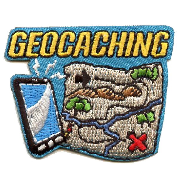 12 pieces 2" Custom Activity Scouts Applique Fun Patches - Geocaching ...