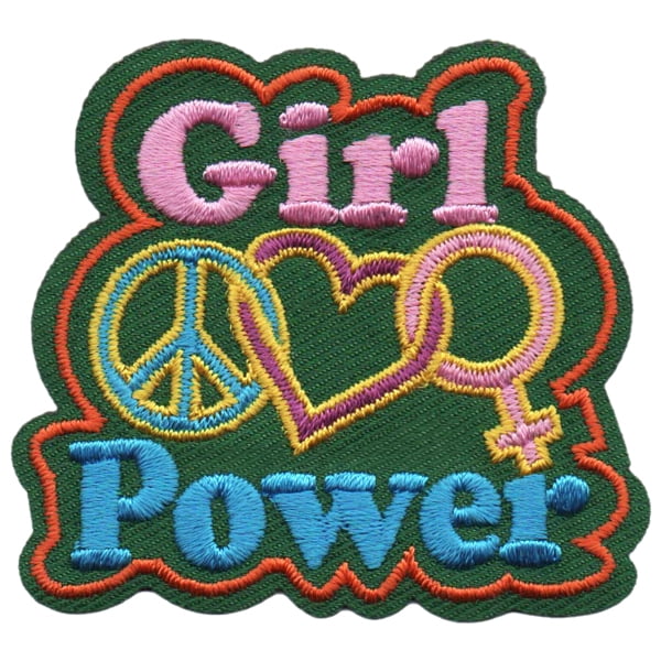 12 pieces 2" Custom Activity Scouts Applique Fun Patches - Girl Power Patch 1 - Walmart.com