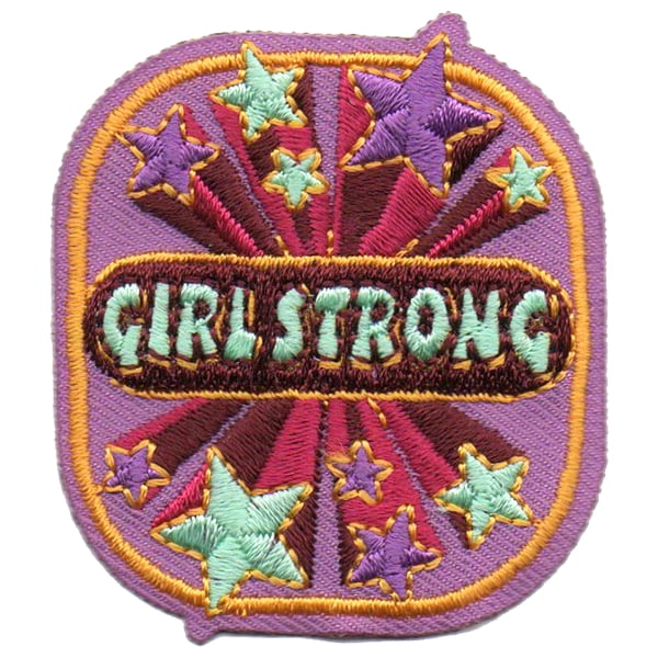 12 pieces 2" Custom Activity Scouts Applique Fun Patches - Girl Strong ...