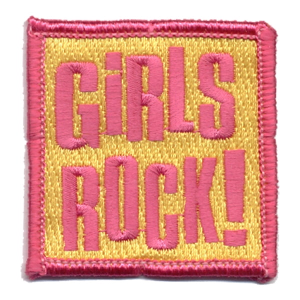 12 pieces 2" Custom Activity Scouts Applique Fun Patches - Girls Rock ...