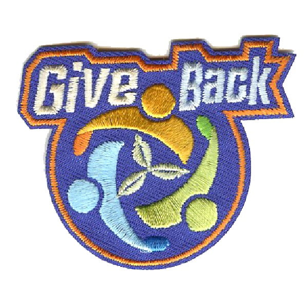 12 pieces 2" Custom Activity Scouts Applique Fun Patches - Give Back ...