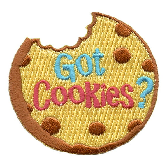 12 pieces 2" Custom Activity Scouts Applique Fun Patches - Got Cookies? Patch - Walmart.com
