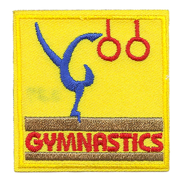 12 pieces 2" Custom Activity Scouts Applique Fun Patches - Gymnastics ...