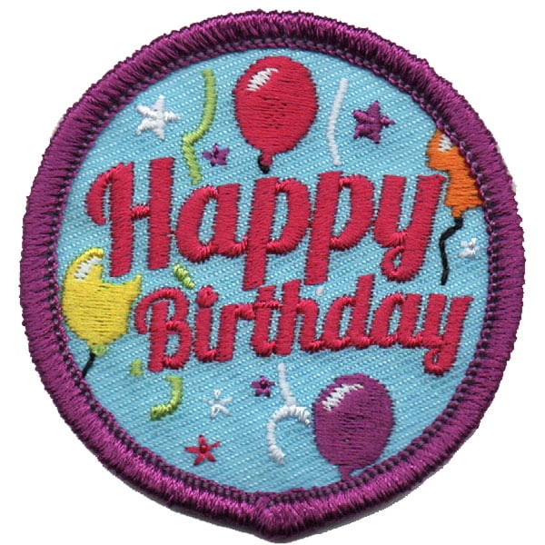 12 pieces 2" Custom Activity Scouts Applique Fun Patches - Happy ...