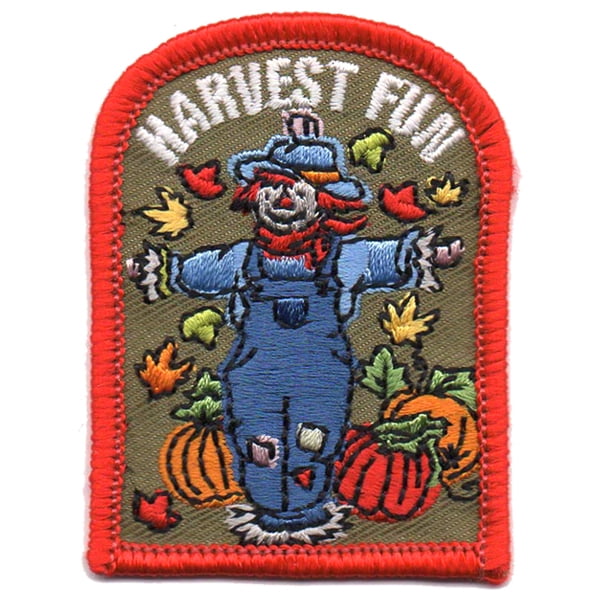 12 pieces 2" Custom Activity Scouts Applique Fun Patches - Harvest Fun ...