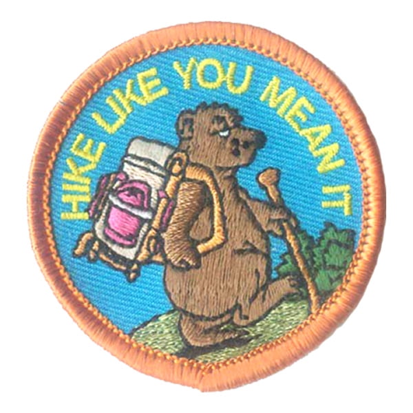 12 pieces 2" Custom Activity Scouts Applique Fun Patches - Hike Like ...