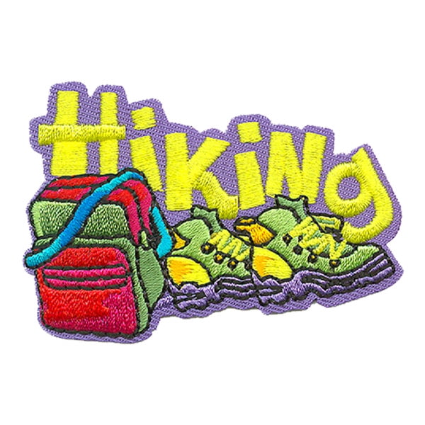 12 pieces 2" Custom Activity Scouts Applique Fun Patches - Hiking Patch ...