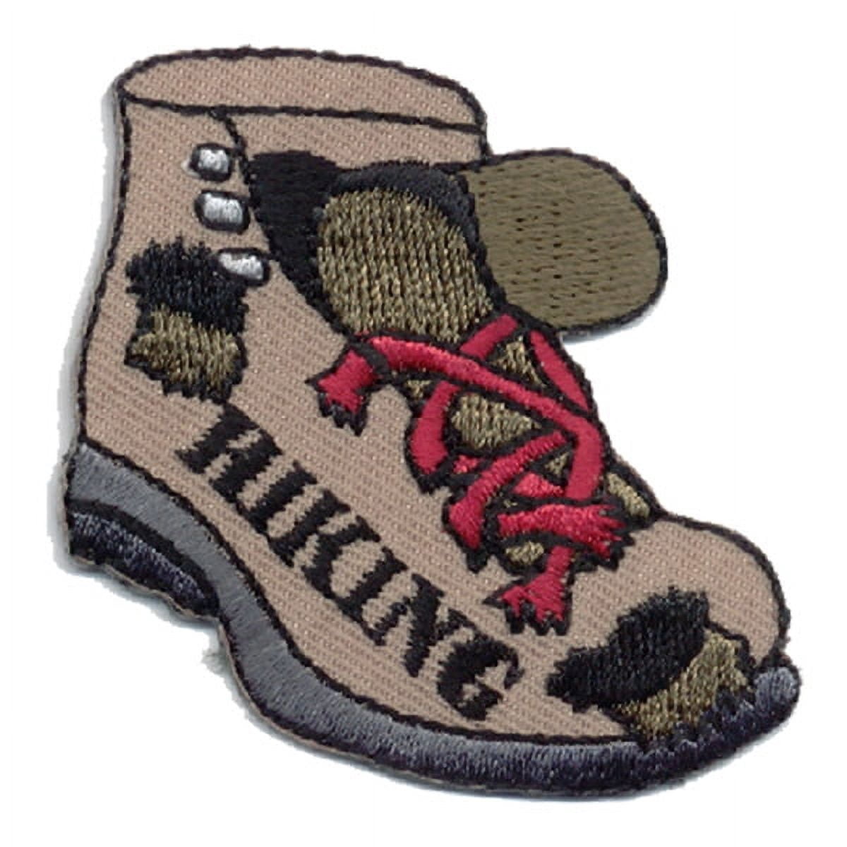 12 pieces 2" Custom Activity Scouts Applique Fun Patches - Hiking (Worn ...