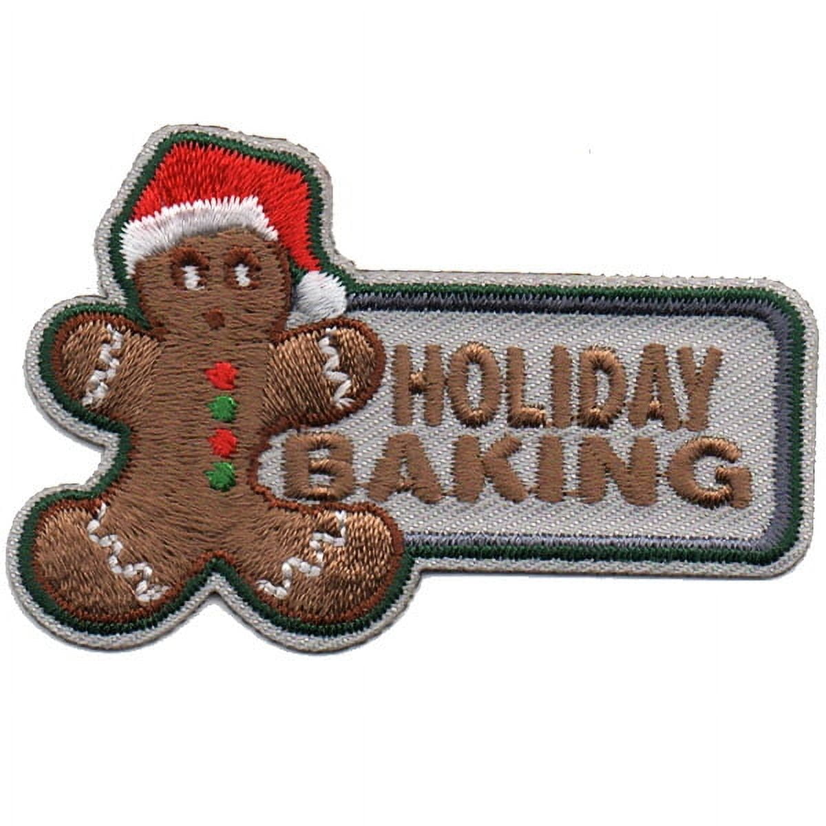 12 pieces 2" Custom Activity Scouts Applique Fun Patches - Holiday Baking Patch 1 - Walmart.com