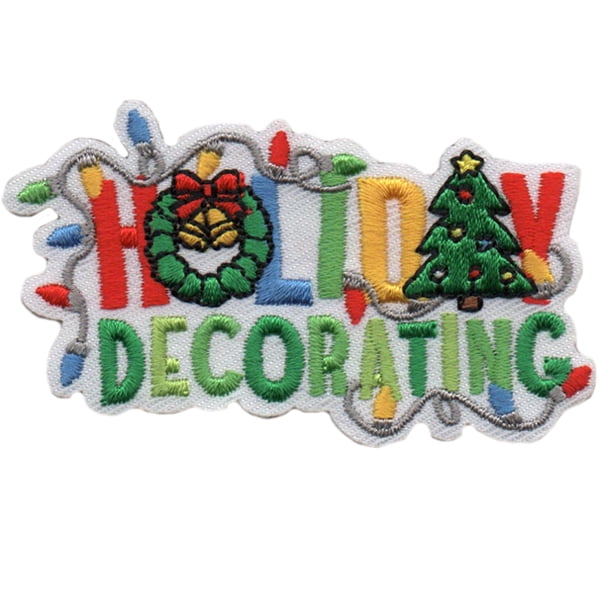 12 pieces 2" Custom Activity Scouts Applique Fun Patches - Holiday ...