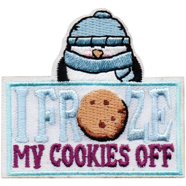 12 pieces 2" Custom Activity Scouts Applique Fun Patches - I Froze My ...