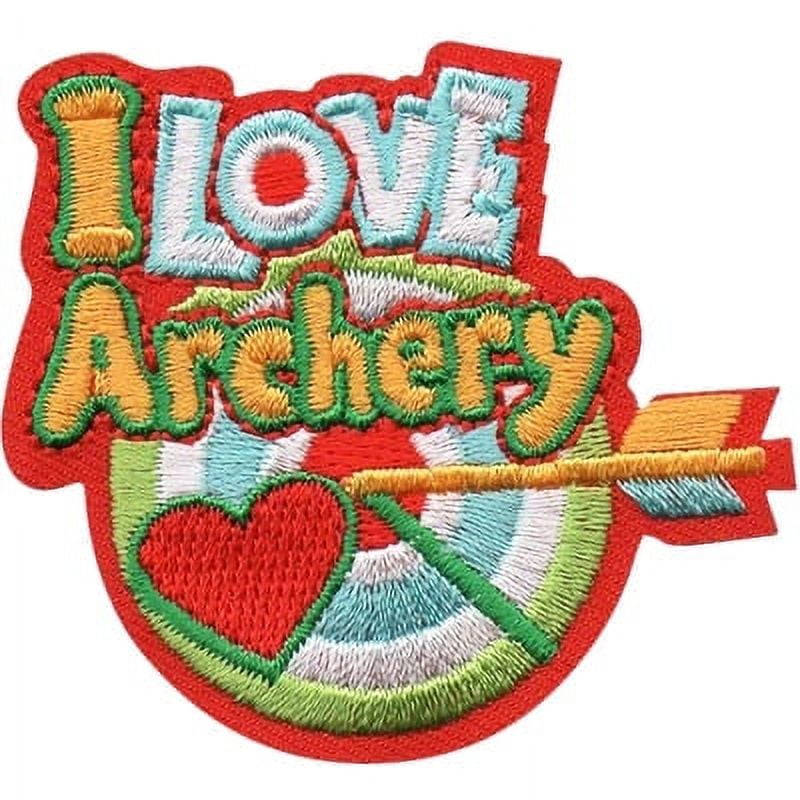 12 pieces 2" Custom Activity Scouts Applique Fun Patches - I Love ...