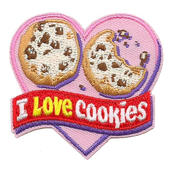 12 pieces 2" Custom Activity Scouts Applique Fun Patches - I Love ...