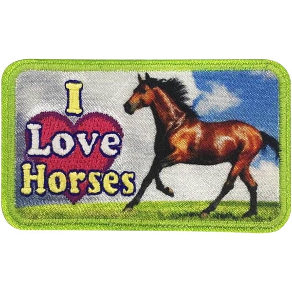 12 pieces 2" Custom Activity Scouts Applique Fun Patches - I Love ...
