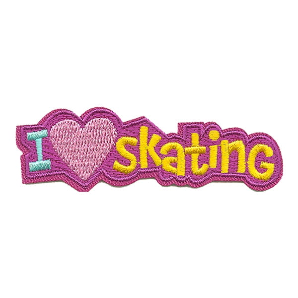 12 pieces 2" Custom Activity Scouts Applique Fun Patches - I Love ...