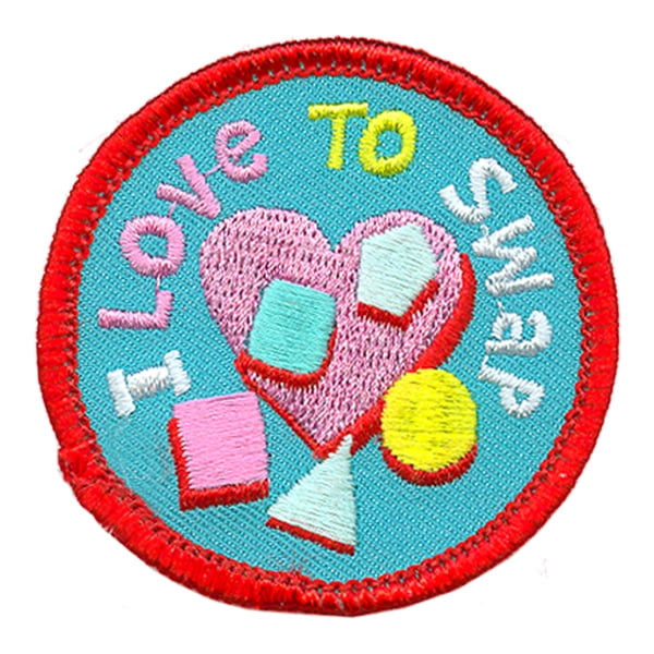 12 pieces 2" Custom Activity Scouts Applique Fun Patches - I Love To ...