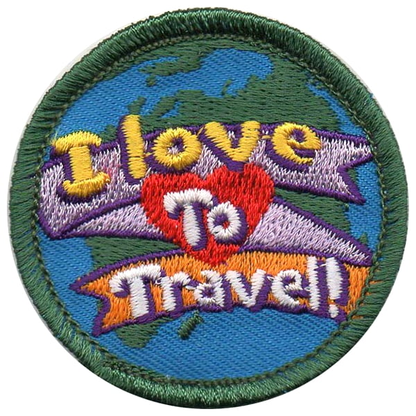 12 pieces 2" Custom Activity Scouts Applique Fun Patches - I Love to ...