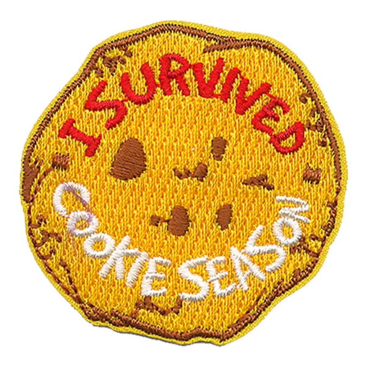 12 pieces 2" Custom Activity Scouts Applique Fun Patches - I Survived Cookie Season Patch 2 ...