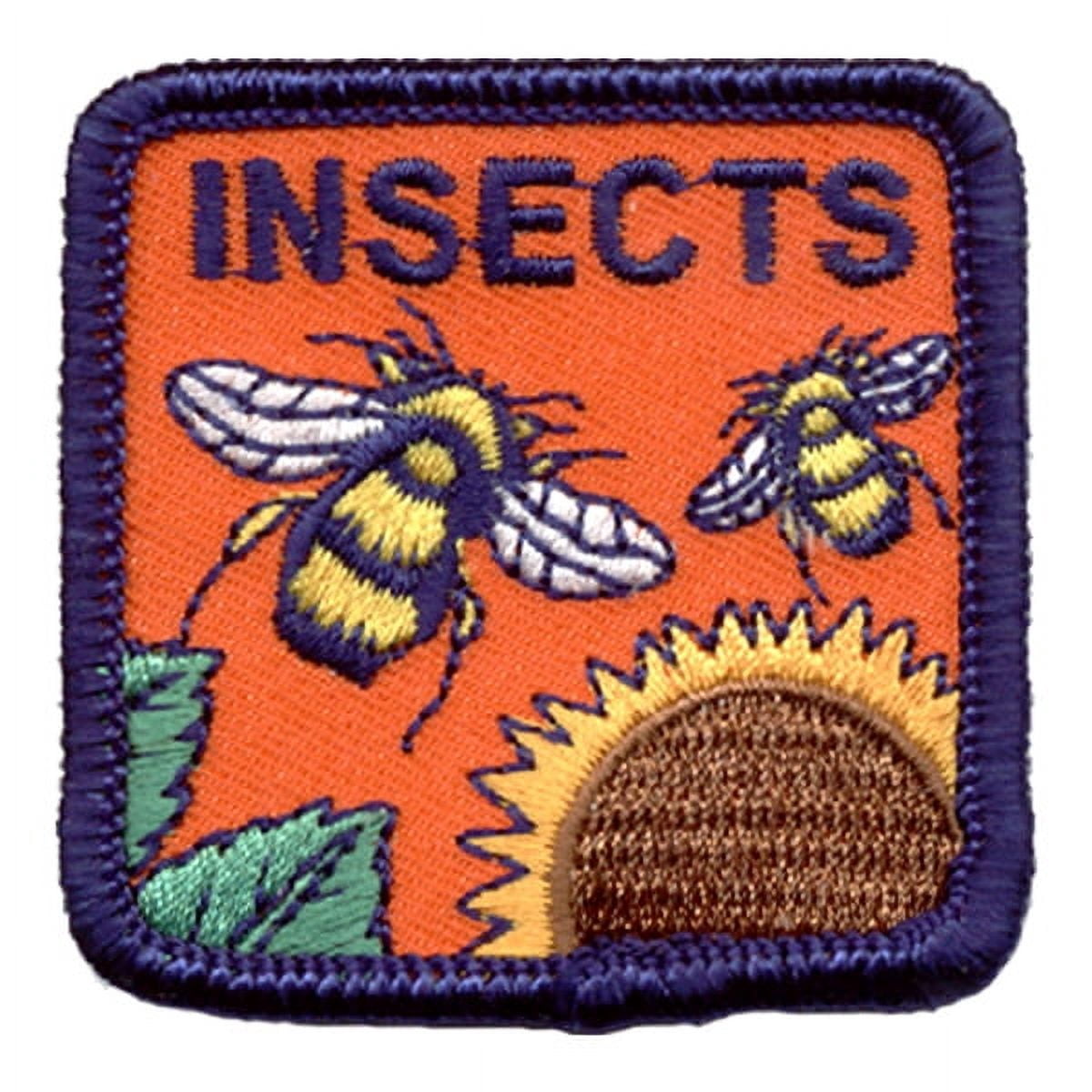 12 pieces 2" Custom Activity Scouts Applique Fun Patches - Insects ...