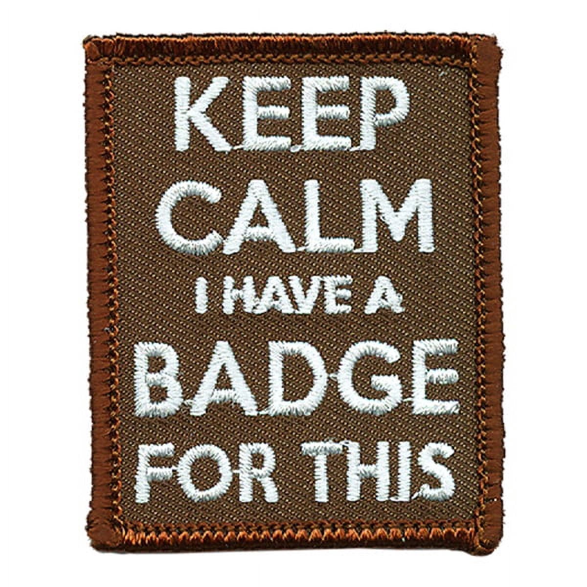 12 pieces 2" Custom Activity Scouts Applique Fun Patches - Keep Calm I ...