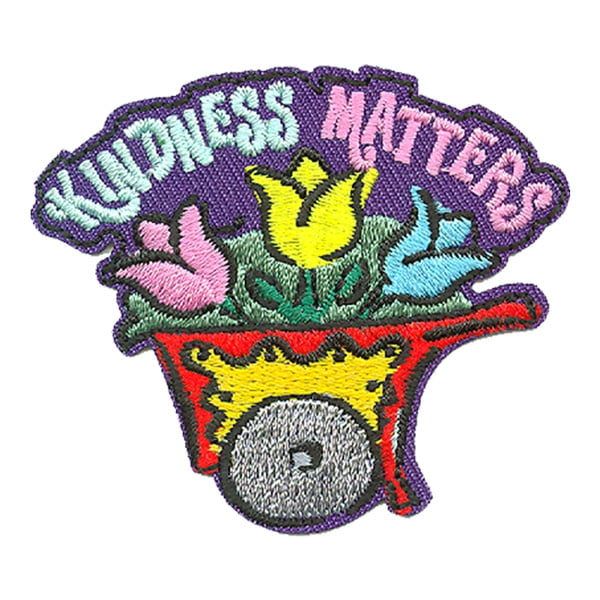 12 pieces 2" Custom Activity Scouts Applique Fun Patches - Kindness ...