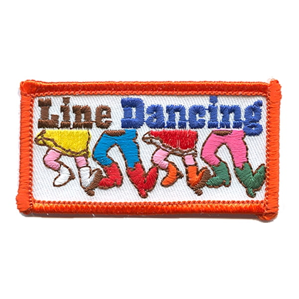 12 pieces 2" Custom Activity Scouts Applique Fun Patches - Line Dancing ...