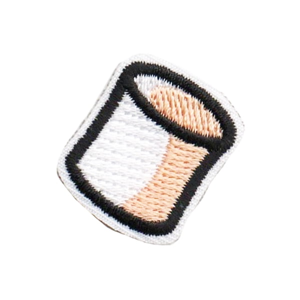 12 pieces 2" Custom Activity Scouts Applique Fun Patches - Marshmallow Segment Patch - Walmart.com