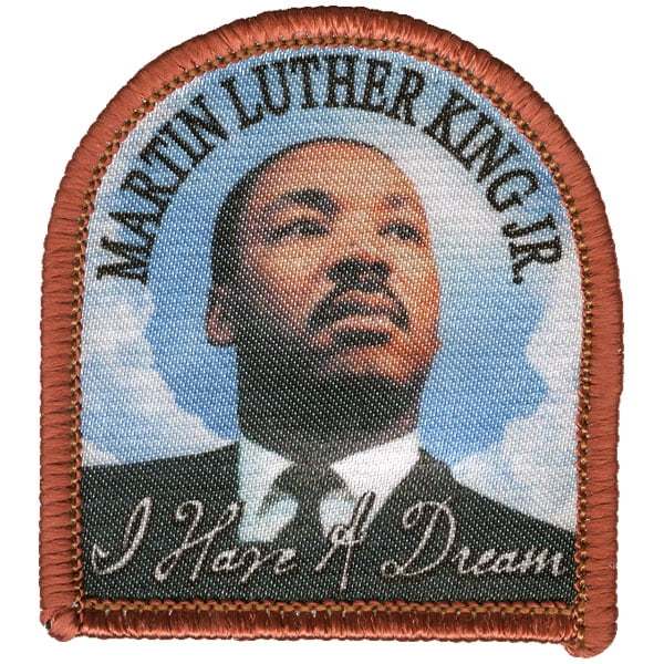 12 pieces 2" Custom Activity Scouts Applique Fun Patches - Martin Luther King Jr. Patch ...