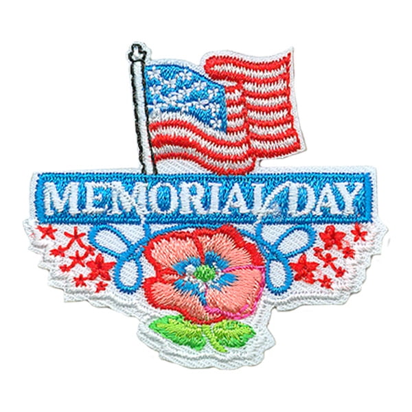 12 pieces 2" Custom Activity Scouts Applique Fun Patches - Memorial Day ...
