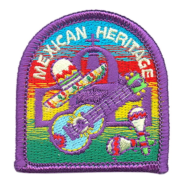12 pieces 2" Custom Activity Scouts Applique Fun Patches - Mexican ...