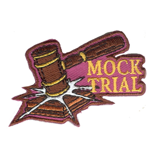 12 pieces 2" Custom Activity Scouts Applique Fun Patches - Mock Trial ...