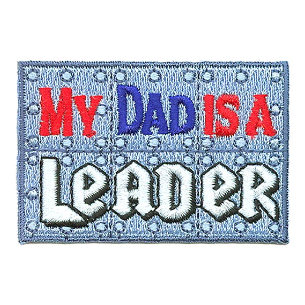 12 pieces 2" Custom Activity Scouts Applique Fun Patches - My Dad Is A ...