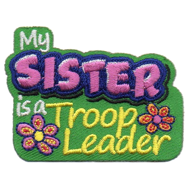 12 pieces 2" Custom Activity Scouts Applique Fun Patches - My Sister ...