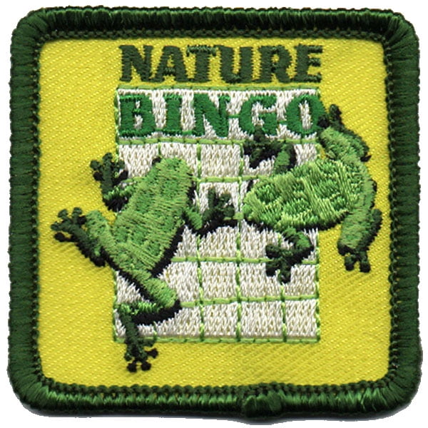 12 pieces 2" Custom Activity Scouts Applique Fun Patches - Nature Bingo ...