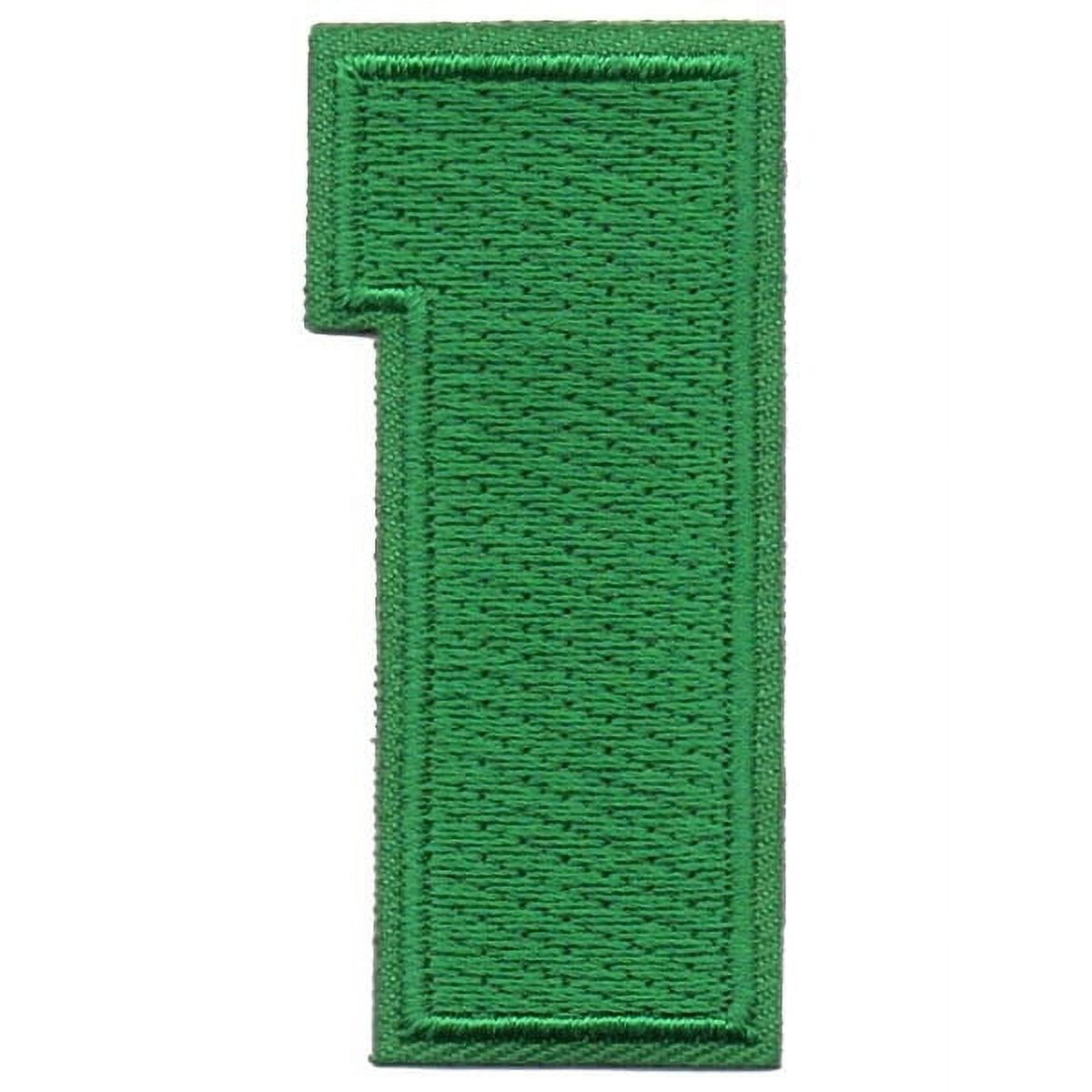 12 pieces 2" Custom Activity Scouts Applique Fun Patches - Number 1 Patch - Walmart.com