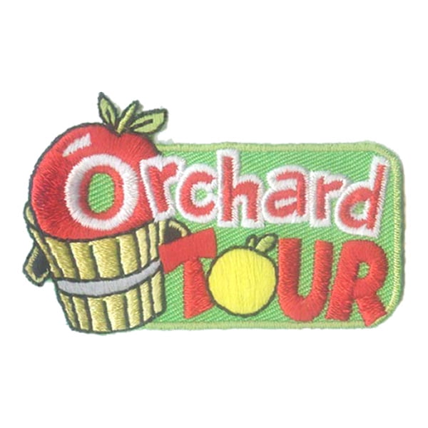 12 pieces 2" Custom Activity Scouts Applique Fun Patches - Orchard Tour ...
