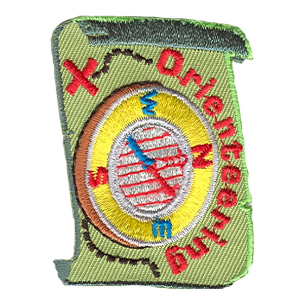 12 pieces 2" Custom Activity Scouts Applique Fun Patches - Orienteering ...