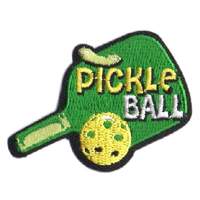 12 pieces 2" Custom Activity Scouts Applique Fun Patches - Pickle Ball ...